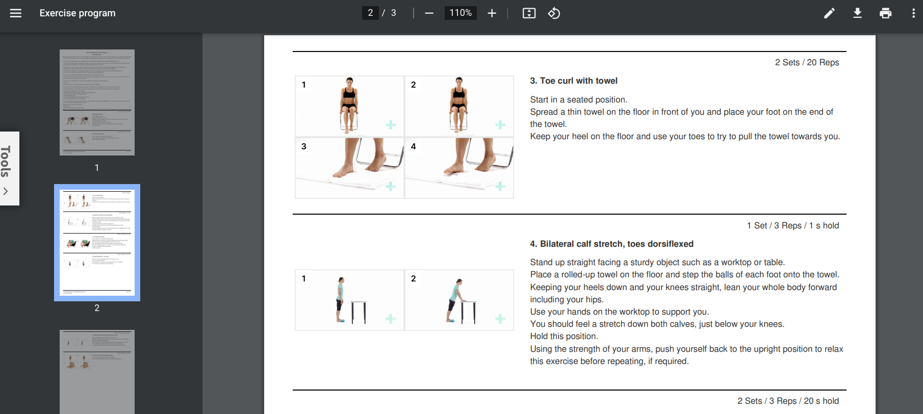 Foot Surgery Discharge Plan (C4) | ZoomPhysio